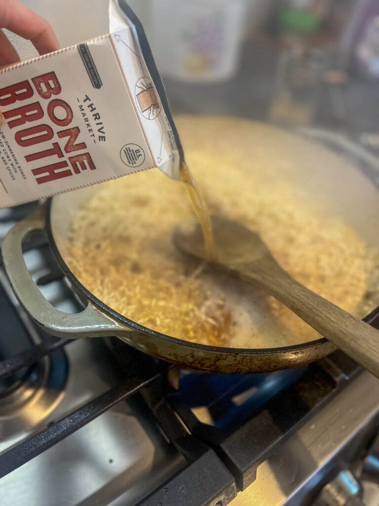 Authentic Mexican Rice with Bone Broth - The Hill Homestead